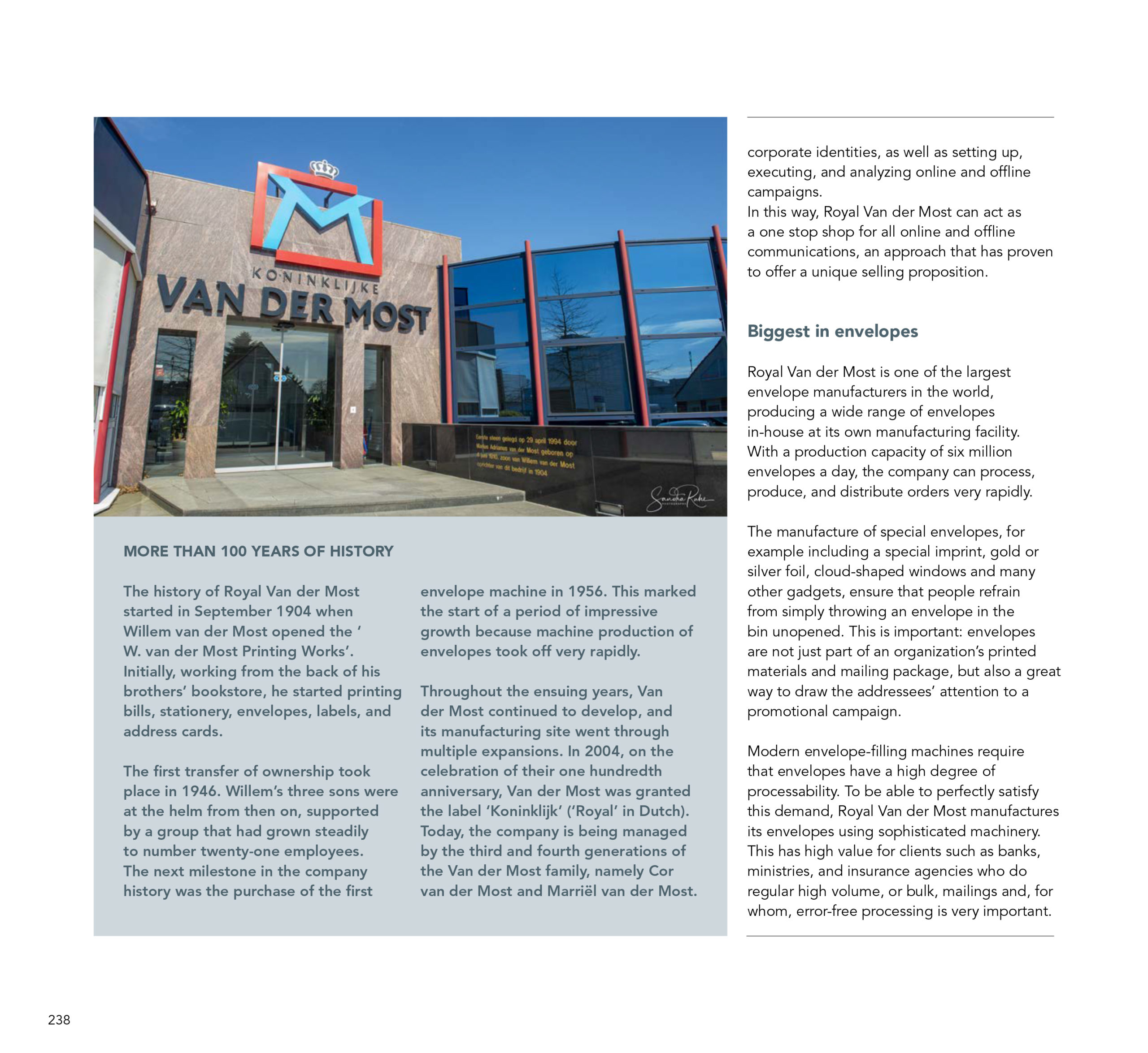 Dutch Industry - Koninklijke Van der Most